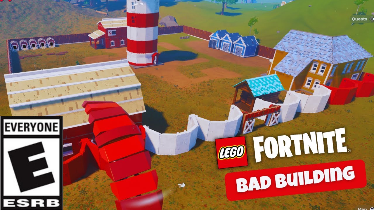 Lego Fortnite: Jump Pads & Anarchy Barn Deluxe Fix - YouTube