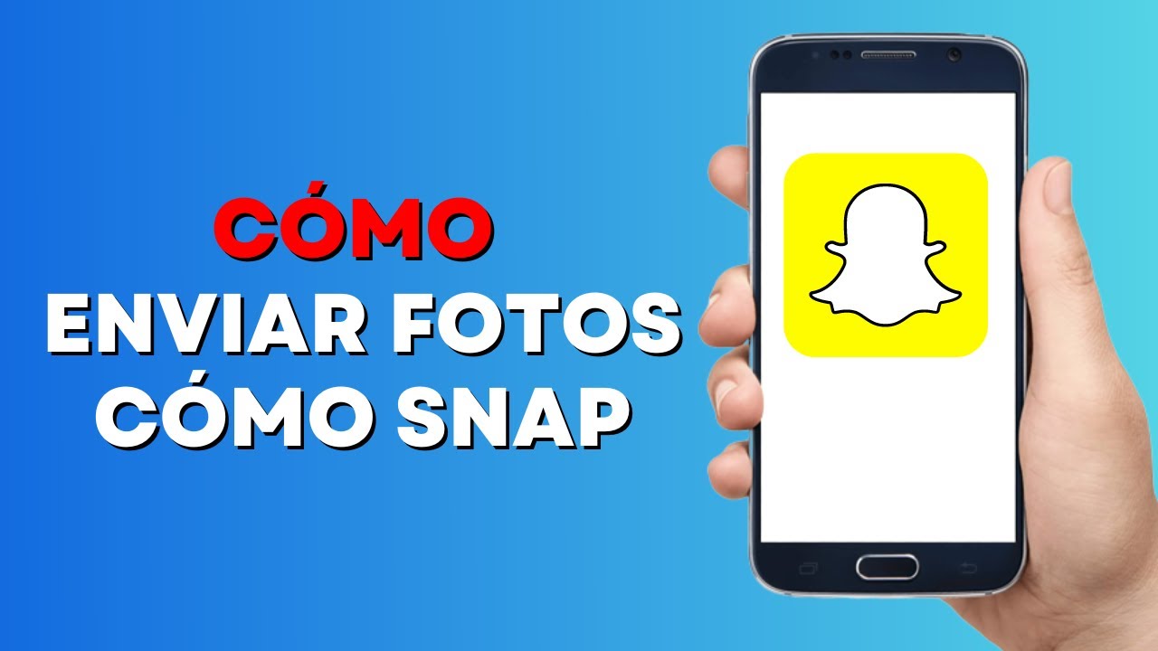 Cómo Enviar Fotos como Snap en Snapchat - YouTube