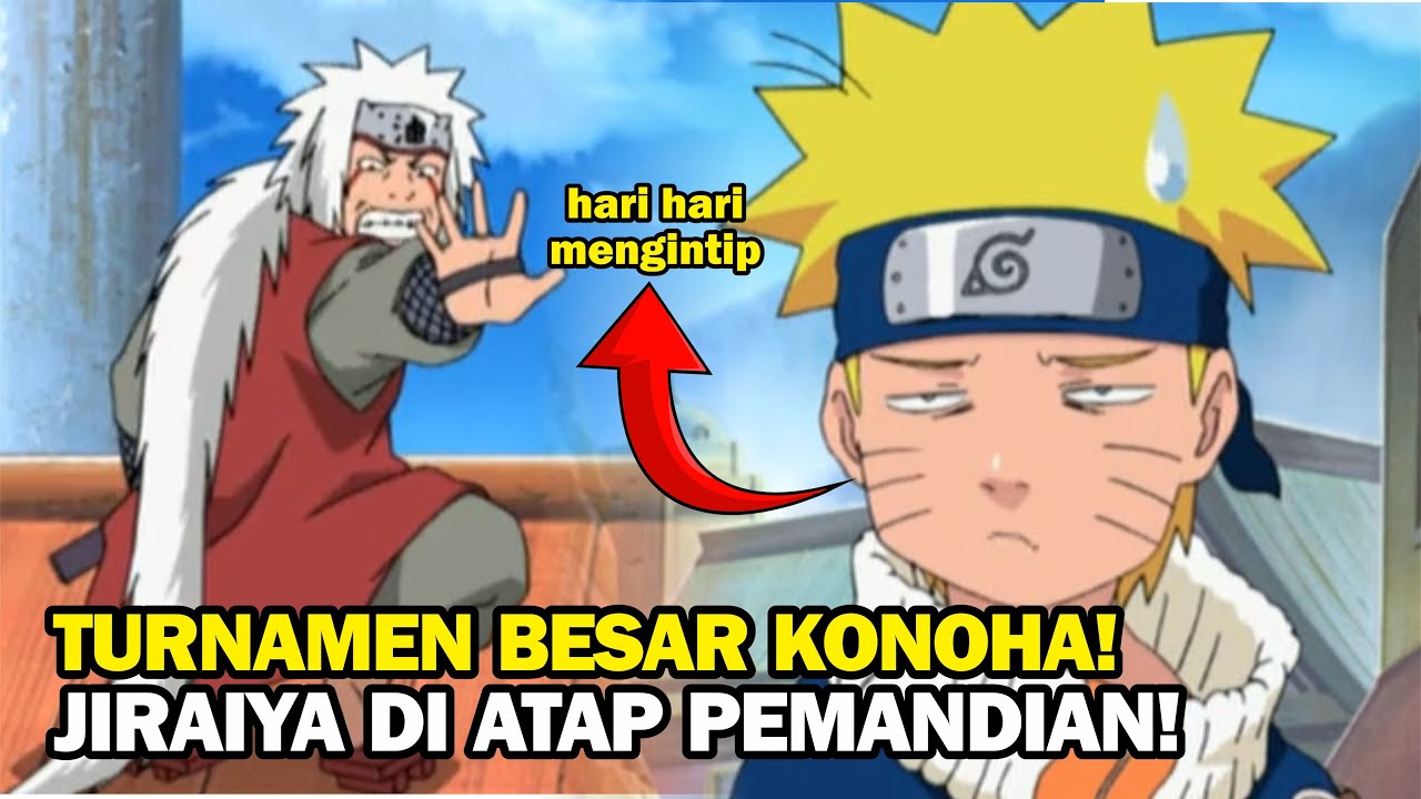 NARUTO VS KAKASHI | TURNAMEN BESAR KONOHA | MOMEN LUCU NARUTO SAAT ...
