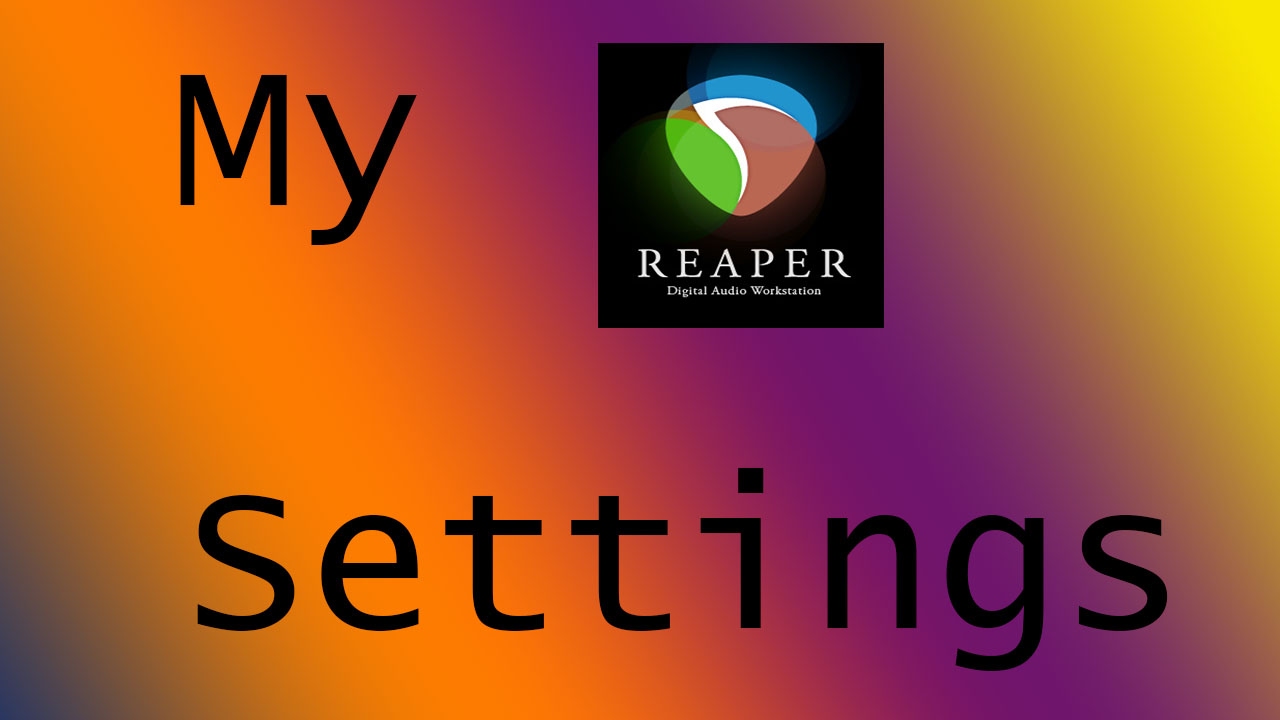 REAPER AUDIO SETTINGS!!!! BLUE YETI MIC - YouTube