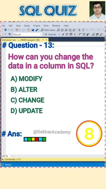 Sql Quiz 13 Sql Mysql Coding Interviewquestion Shorts Short Reels Quiz