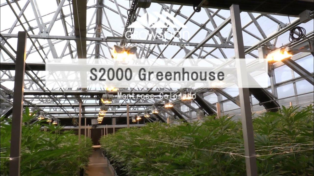 Liftreat - Montrose, Col - GrowSpan Series 2000 Commercial Greenhouse - YouTube