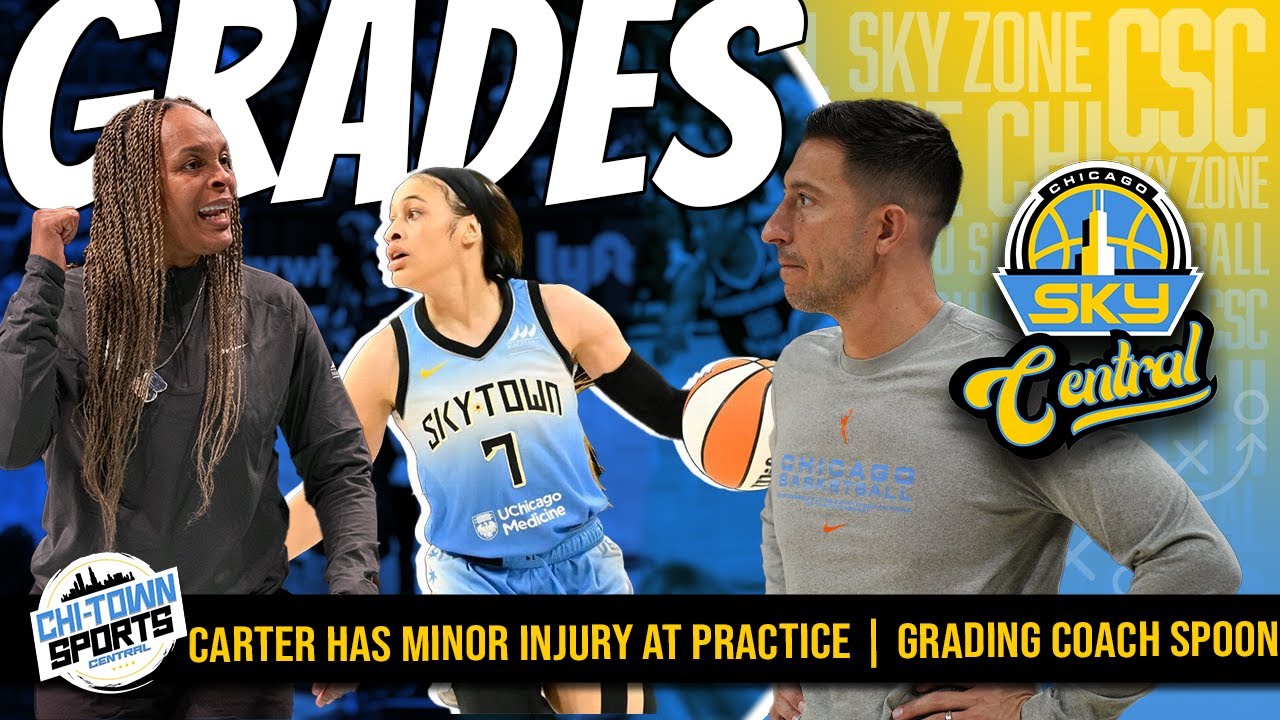 Chennedy Carter Hurt At Sky Practice | Grading Coach Weather Spoon & GM ...