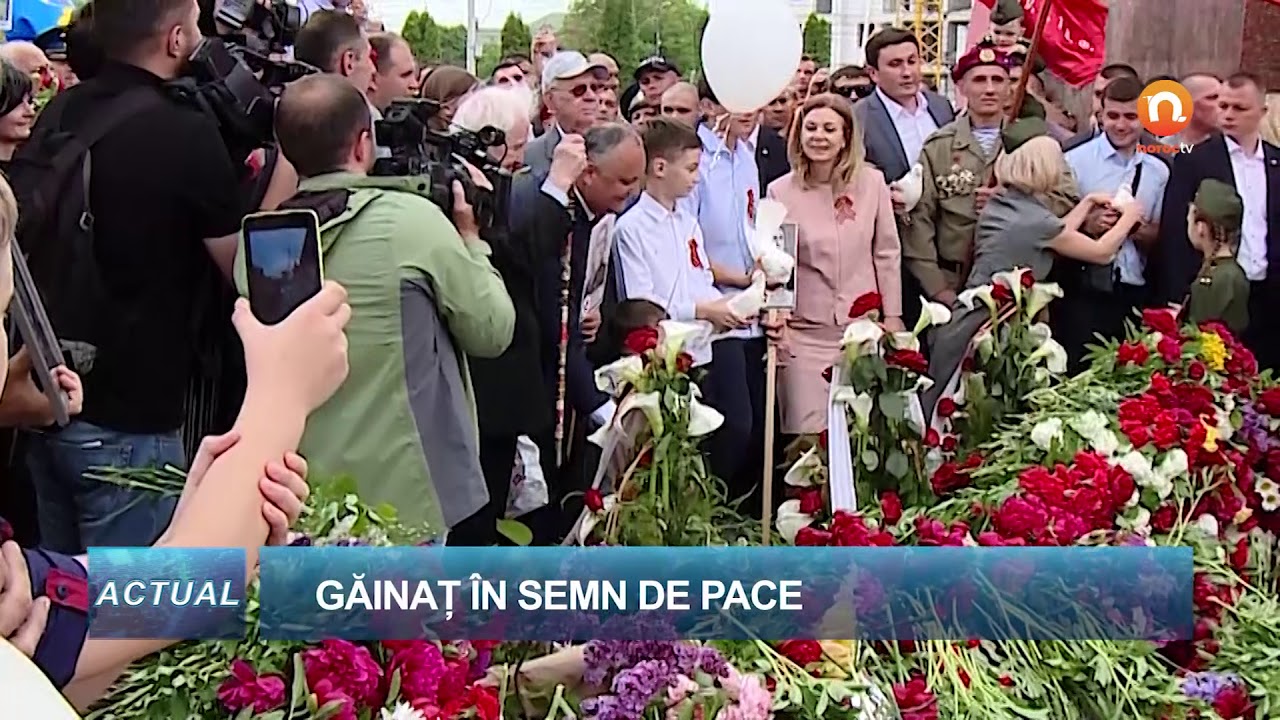 GĂINAȚ ÎN SEMN DE PACE - YouTube