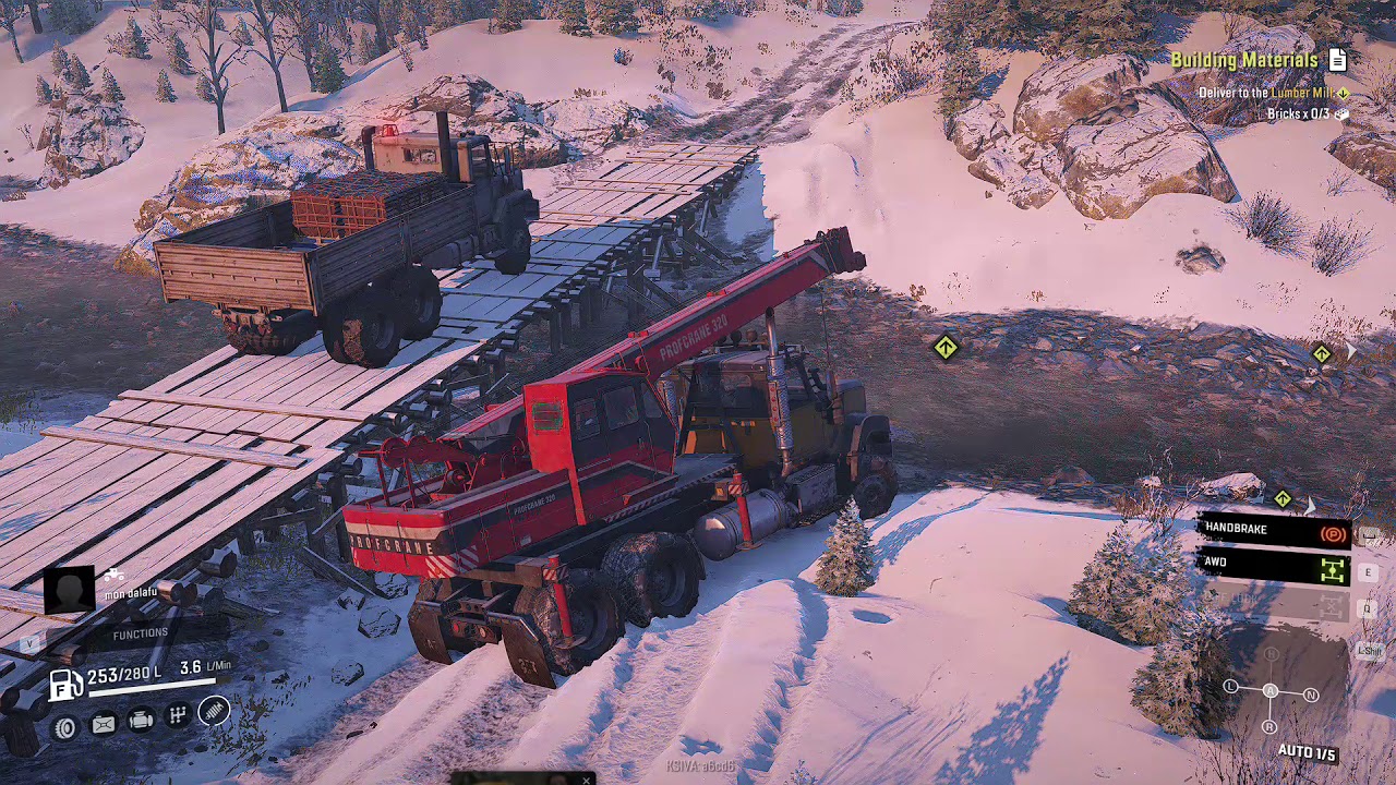 SnowRunner (Multiplayer) - Building Materials (Alaska) - YouTube