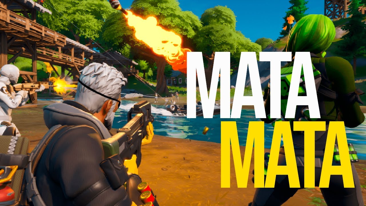FORTNITE - MODO MATA MATA BEM MASSA! - YouTube