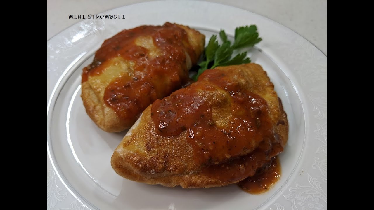 MINI STROMBOLI SAUSAGE HAM AIR FRYER - YouTube
