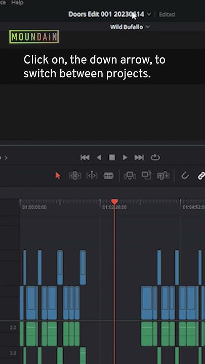 Open multiple projects, in DaVinci Resolve. How to? - YouTube