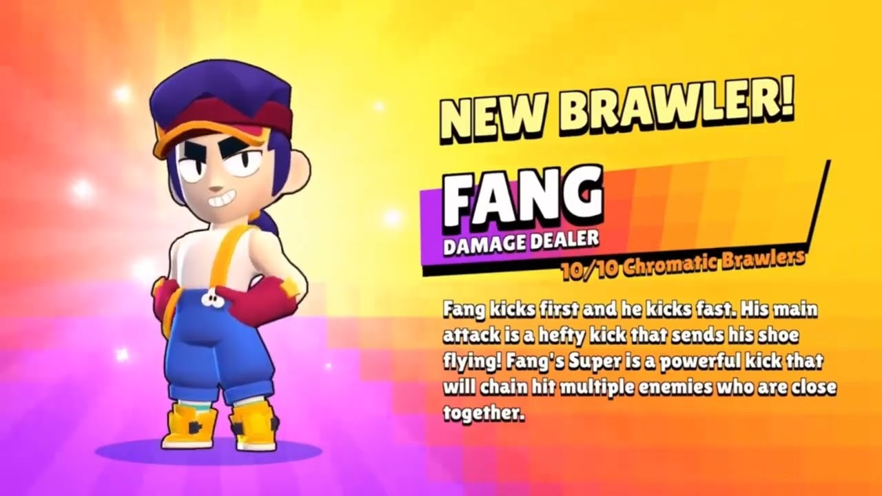 New Epic Brawler FANG | Opening boxes Brawl Stars | viral video - YouTube