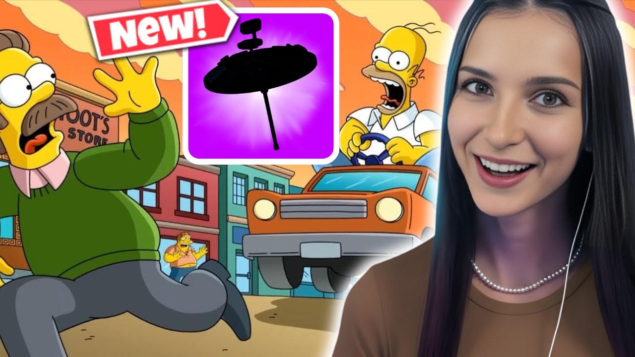 I Finally Won in Fortnite Simpsons Season… With an Umbrella?! (Ranked ...