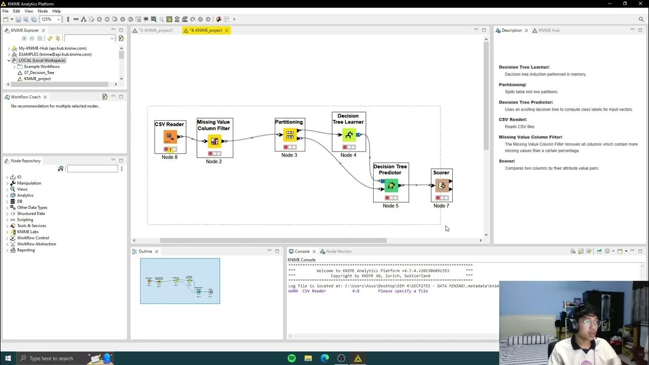 Data Mining Project - KNIME (GROUP 8) - YouTube