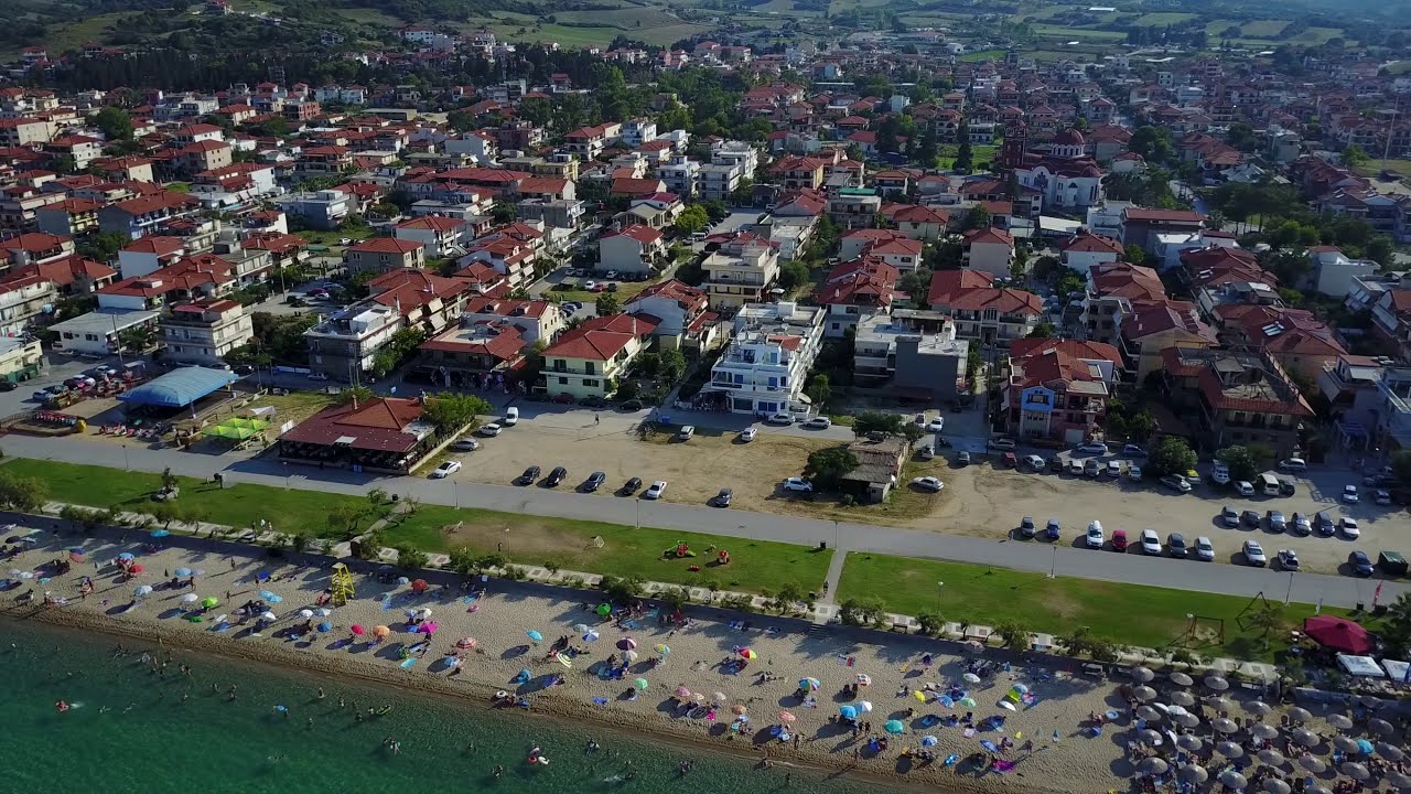 Η Ιερισσός Χαλκιδικής από ψηλά - Ierissos Chalkidiki drone view - YouTube