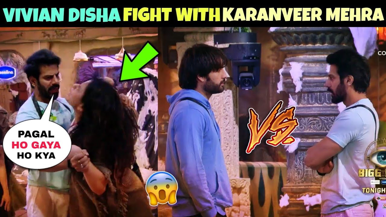 🤯 Vivian Very Angry on Karanveer Mehra | Karanveer Mehra vs Sara Arfeen ...