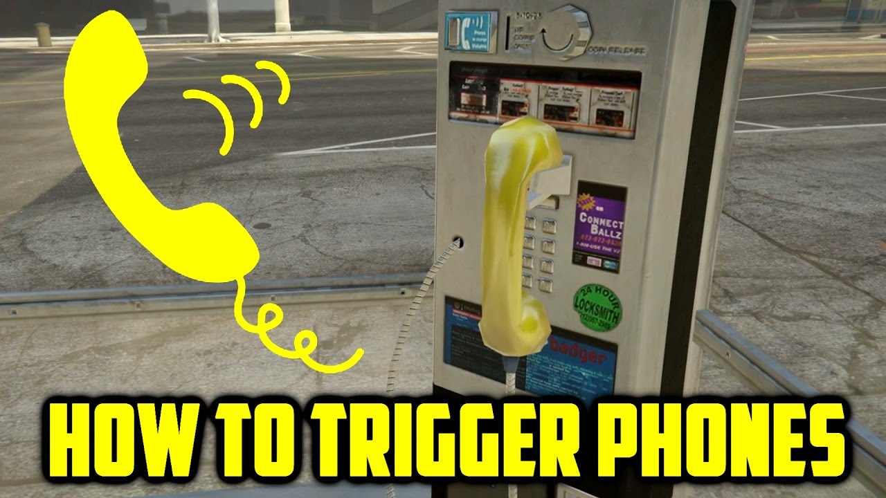 HOW TO TRIGGER PHONES IN GTA 5! - YouTube