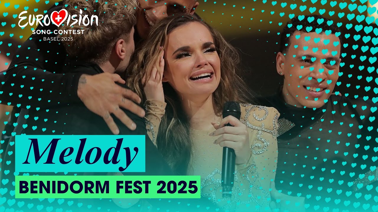 Melody wins Benidorm Fest 2025 (Reaction) - YouTube
