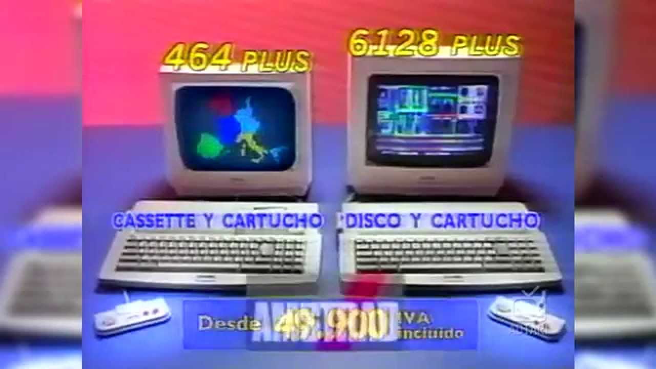 Amstrad CPC - 464 Plus & 6128 Plus (ES) (1990) - YouTube