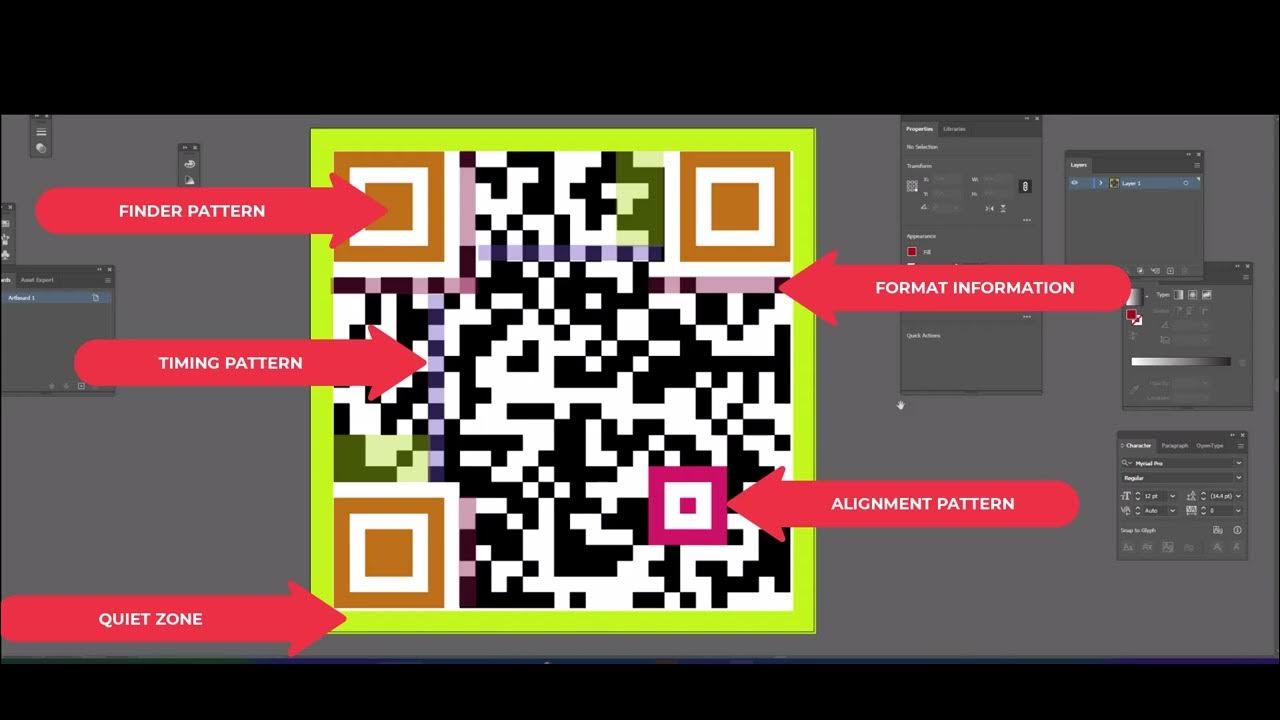 Designing A Stylish QR Code - YouTube