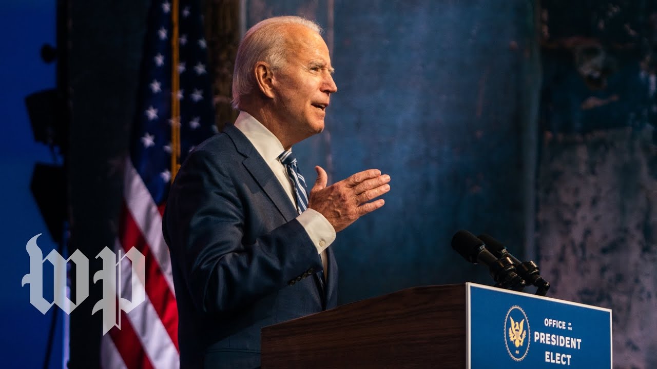 What Joe Biden says he will do on day one as president - YouTube