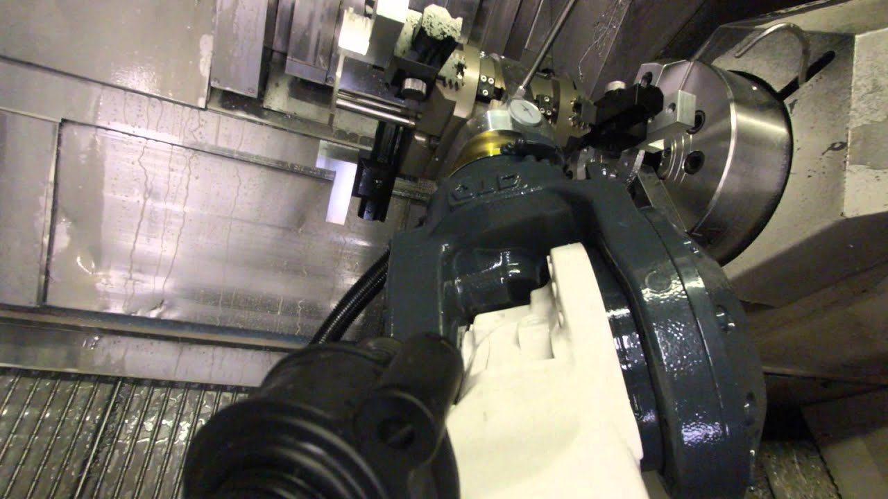 Mazak Integrex 400SY + BMO Platinum series robot load - YouTube