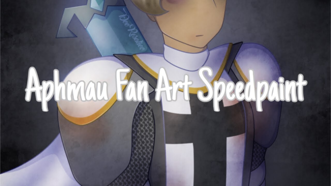 Garroth the Knight • Aphmau Fan Art Speedpaint - YouTube