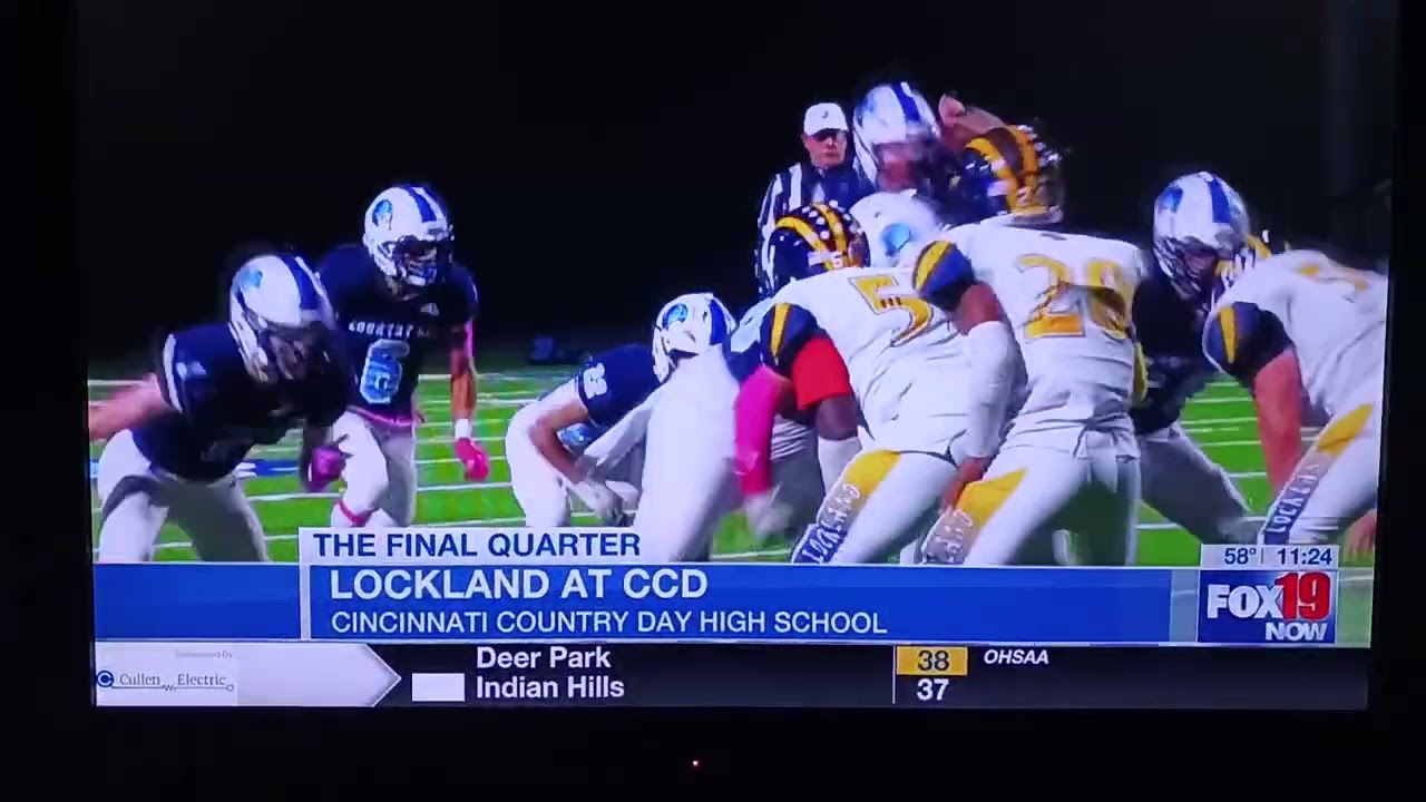 LOCKLAND AT CCD (WXIX FOX 19) HIGHLIGHTS 10/14/22 - YouTube