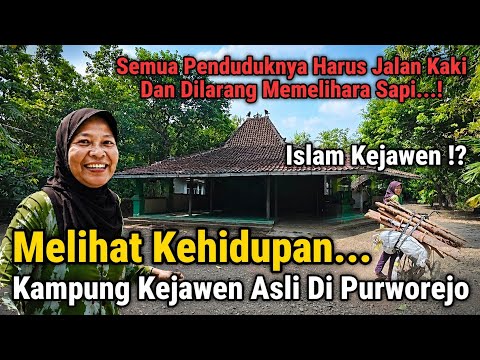 MELIHAT KEHIDUPAN KAMPUNG KEJAWEN ASLI DI PURWOREJO ! 