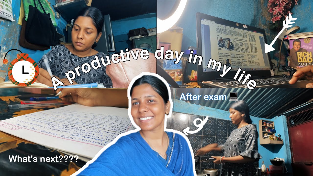 A productive day in my life 💕( After exam 📝 ) what's next???? - YouTube