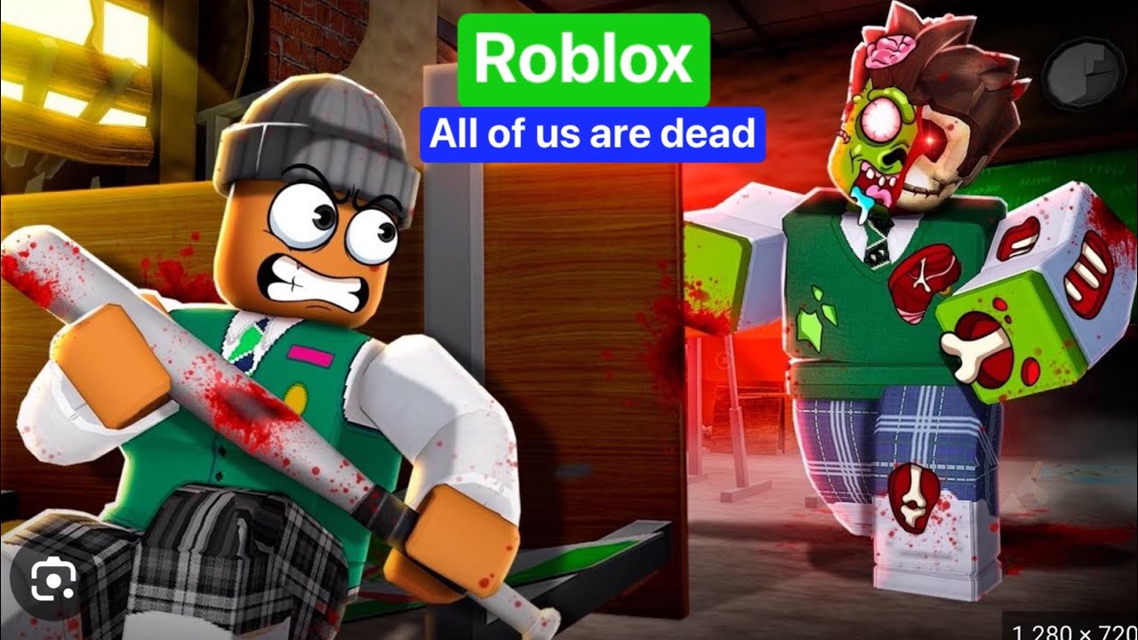 ZOMBIES KILLEN IN ROBLOX! | roblox all of us are dead - YouTube