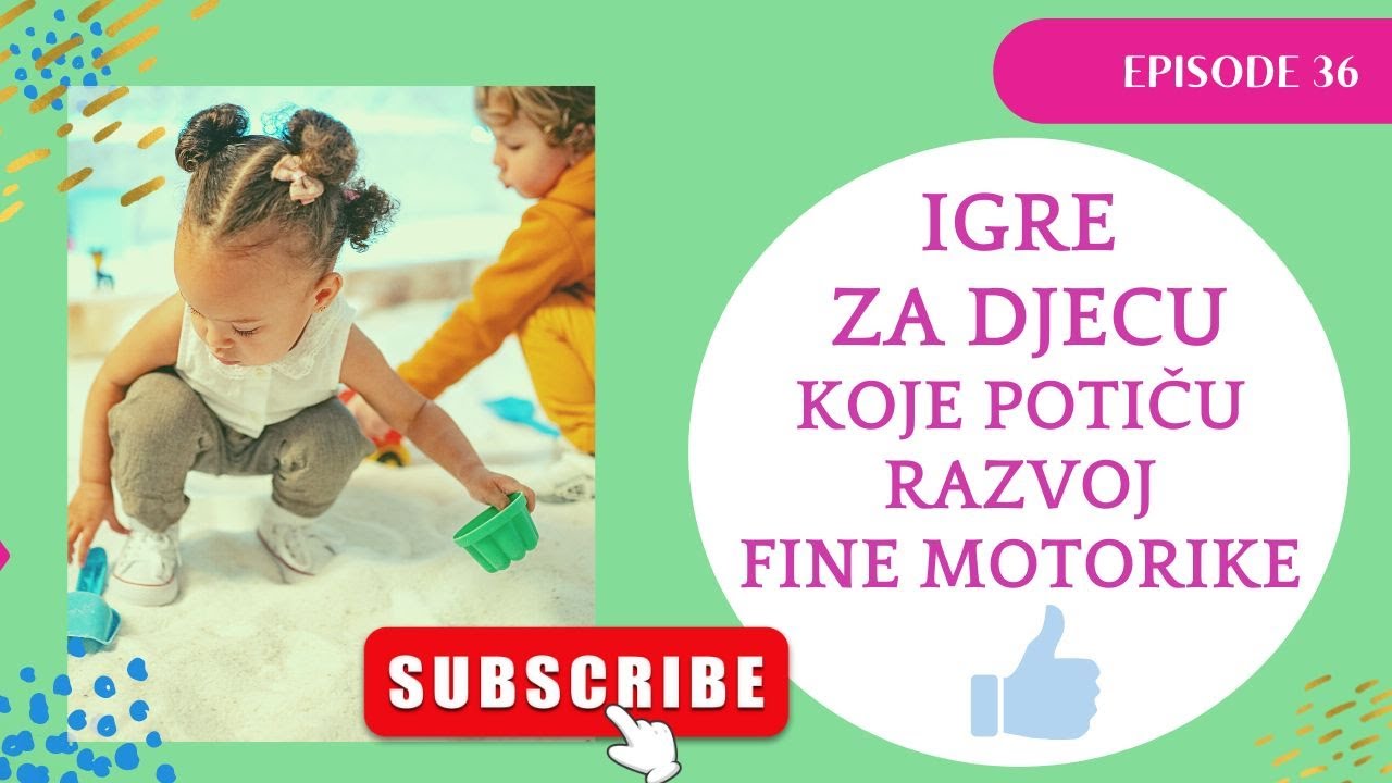 Igre za razvoj fine motorike i pravilnog hvata olovke (primjeri ...