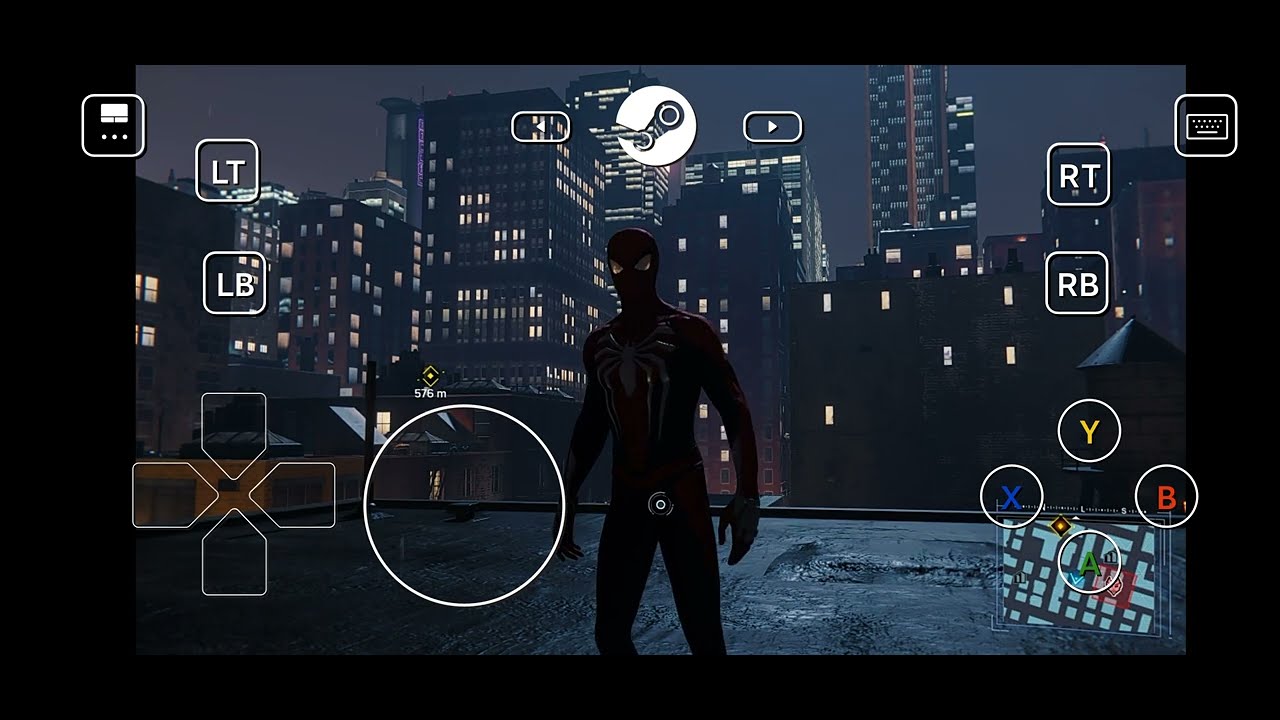 Mobile Marvel’s Spider-Man Remastered Smartphone Gameplay Test (Steam ...