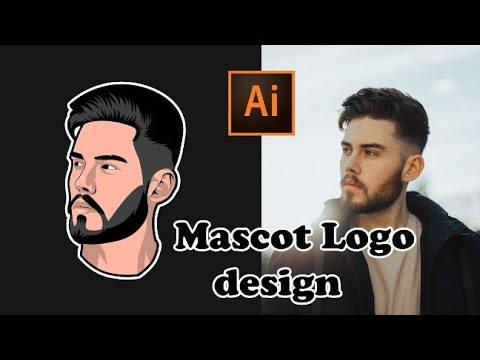 Mascot Logo design | Using Adobe Illustrator 2020 - YouTube