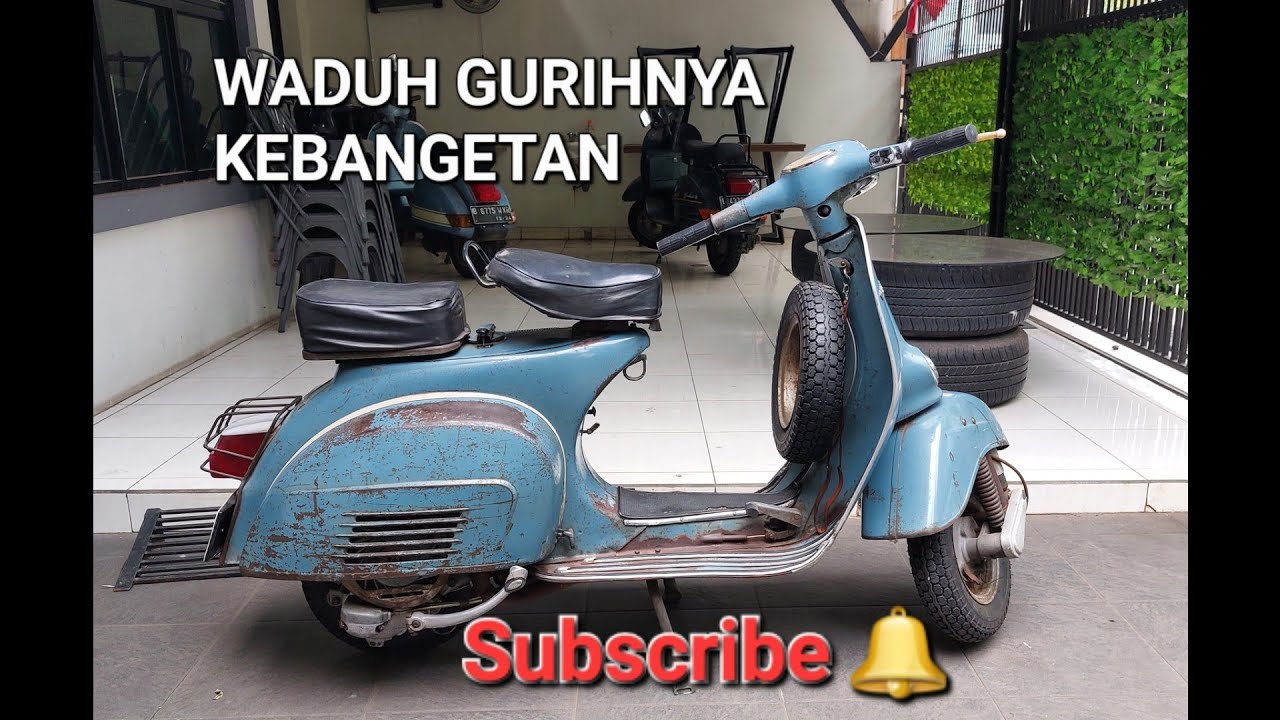 Vespa Super 75 yg Super Gurih Orinya 👍 - YouTube
