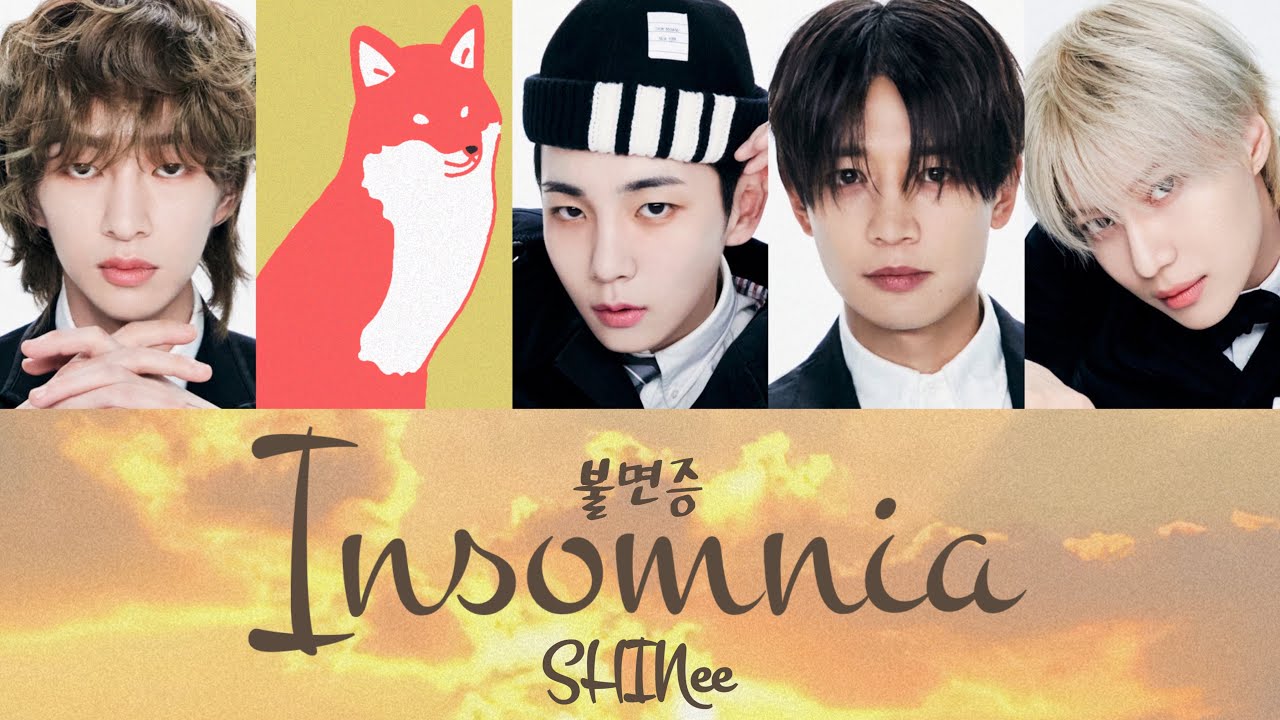 Insomnia(불면증)/SHINee 不眠症 和訳歌詞 - YouTube