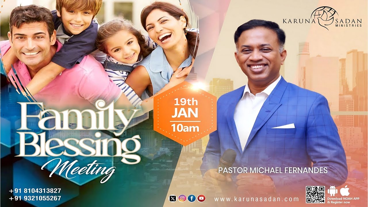 20250119 | KSM | Family Blessing Service [LIVE 🔴] Pastor Michael ...