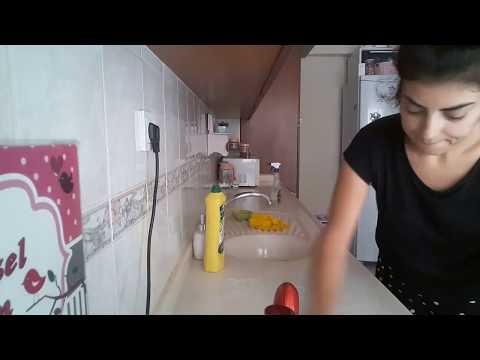 RUTİN MUTFAK TEMİZLİĞİ / MUHALLEBİ /BOMBA VİDEOLAR😘günlük yaşam...😘