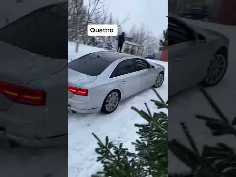 Audi A6 Quattro Snowy Hill ❄️