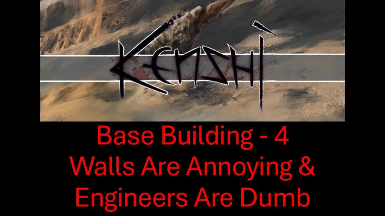 Kenshi Playthrough - Base Building 4 - Engineering Tips & Tricks - YouTube