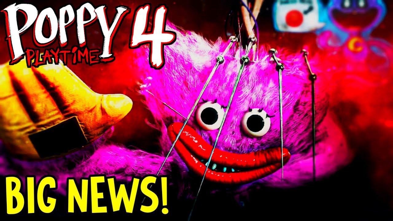 Poppy Playtime Chapter 4: NEW OFFICIAL CONFIRMATIONS 😃 WHAT HAPPENED to ...