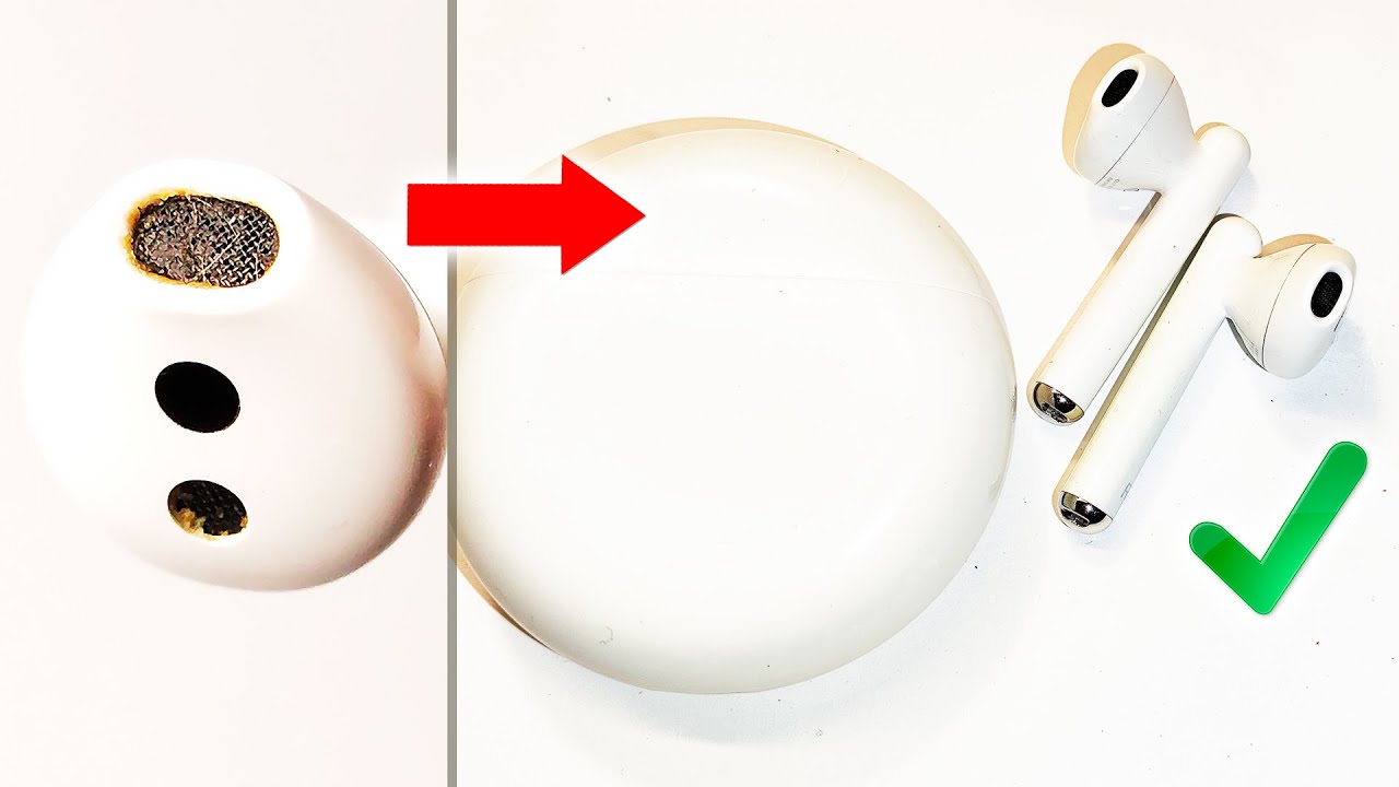 How to clean earwax stuck in AirPod mesh / How to clean earphone mesh ...