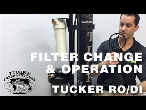 Filter Change - Operation - Tucker RO/DI - Window Cleaning System - YouTube