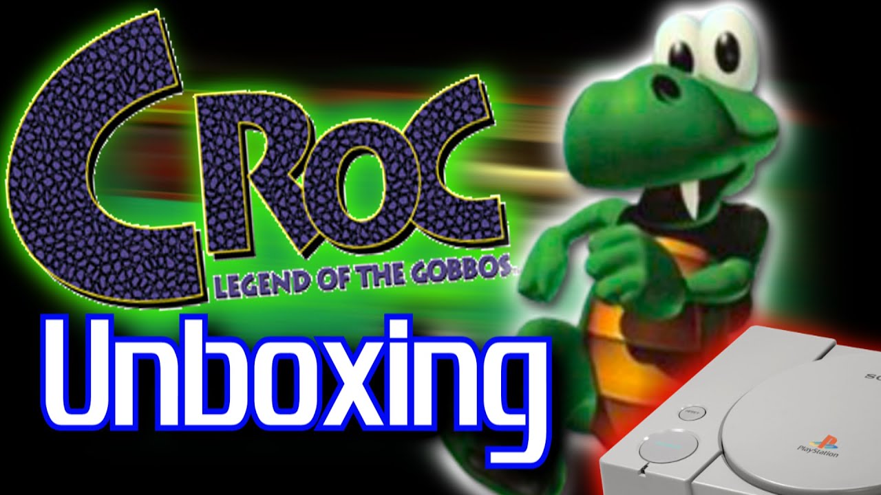 Croc: Legend of the Gobbos (PS1) Game Unboxing - [HÐ] - YouTube