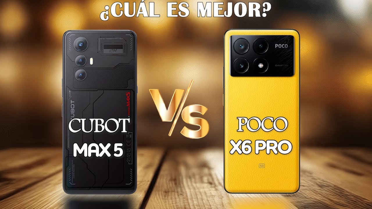 Cubot Max 5 5G vs Poco X6 Pro 5G - ¿Cuál es Mejor? - YouTube