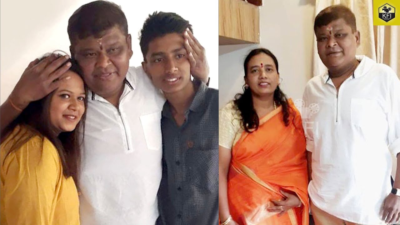 ಬುಲೆಟ್ ಪ್ರಕಾಶ್ ಫ್ಯಾಮಿಲಿ ಫೋಟೋಸ್ | Comedy Actor Bullet Prakash Wife ...