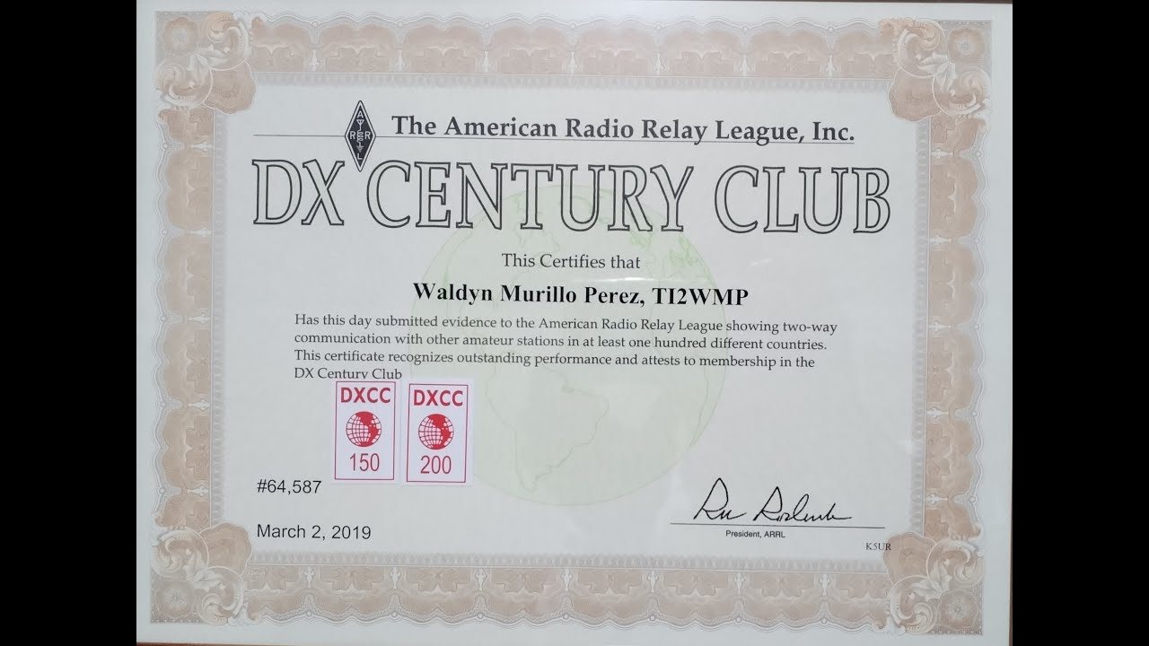 DXCC 200 ARRL - YouTube