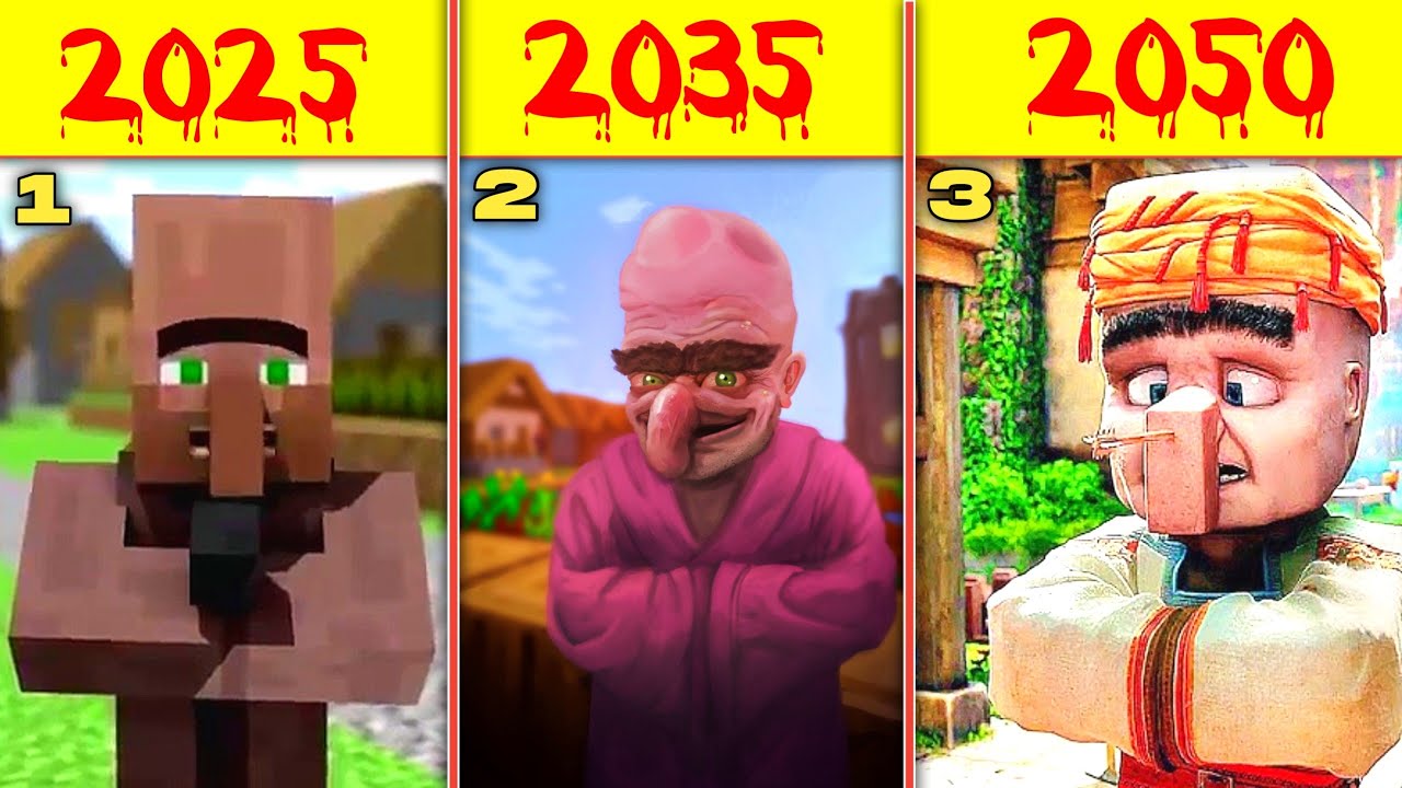Minecraft Villager In Ai Villager In Minecraft Game 😲 | Minecraft Game ...