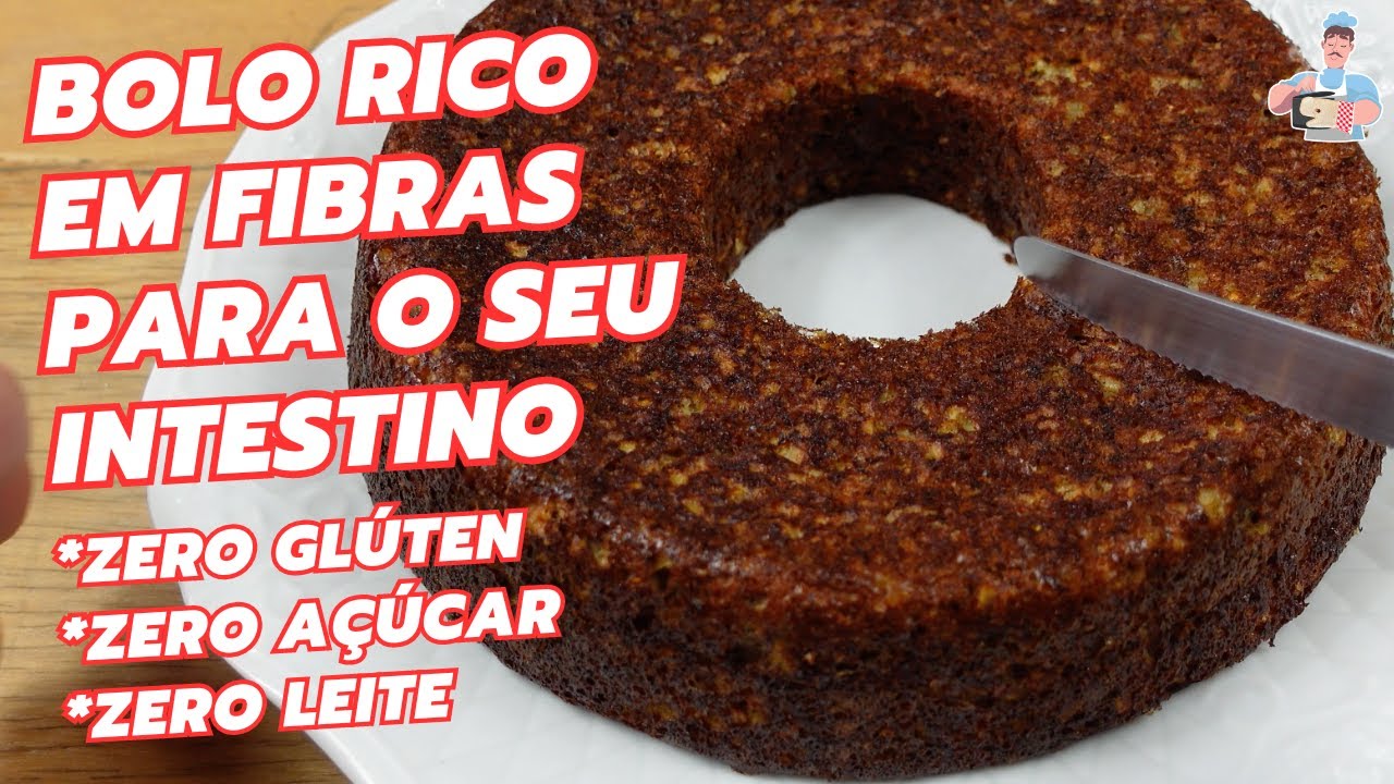 [SIMPLES E FÁCIL] RECEITA DE BOLO RICO EM FIBRAS PARA O SEU INTESTINO ...