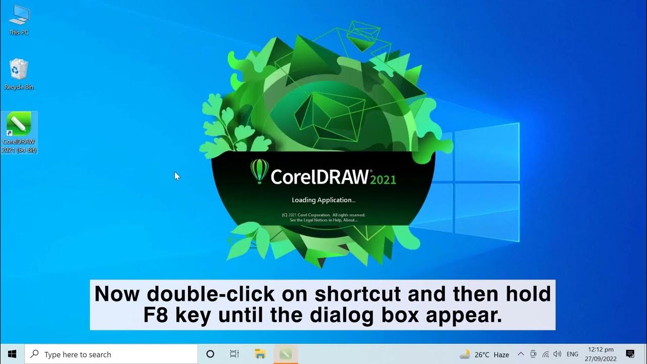 How to reset CorelDRAW to Default Settings - YouTube