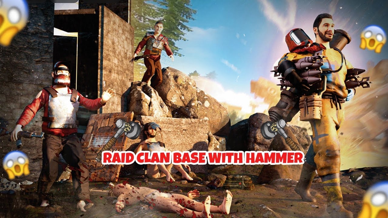 First Ever Rust Raid / Rocket sa Hammer Tak Ka Safar - YouTube
