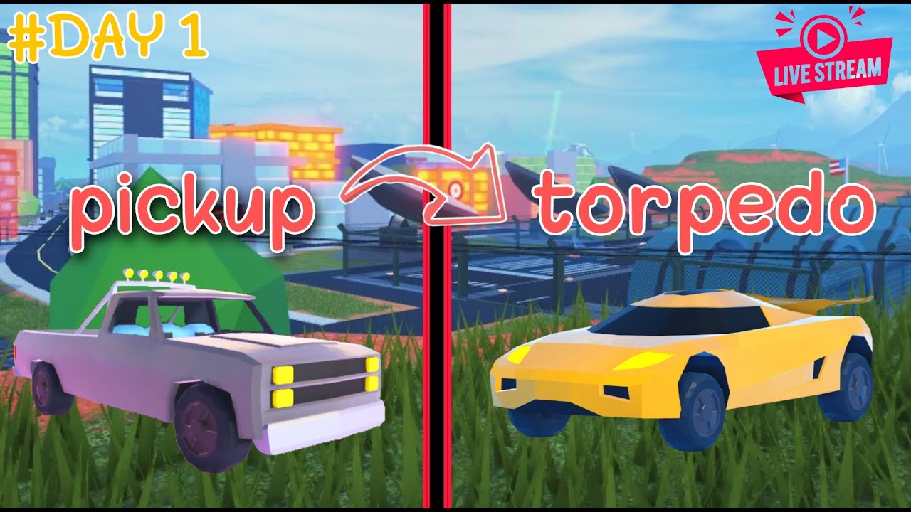 Jailbreak Live:Pickup To torpedo (Day1) - YouTube