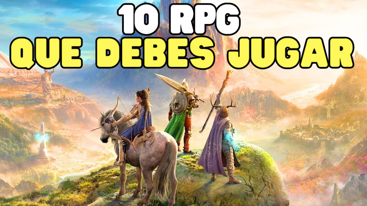 Los 10 Mejores Juegos RPG y ARPG que DEBES JUGAR - YouTube